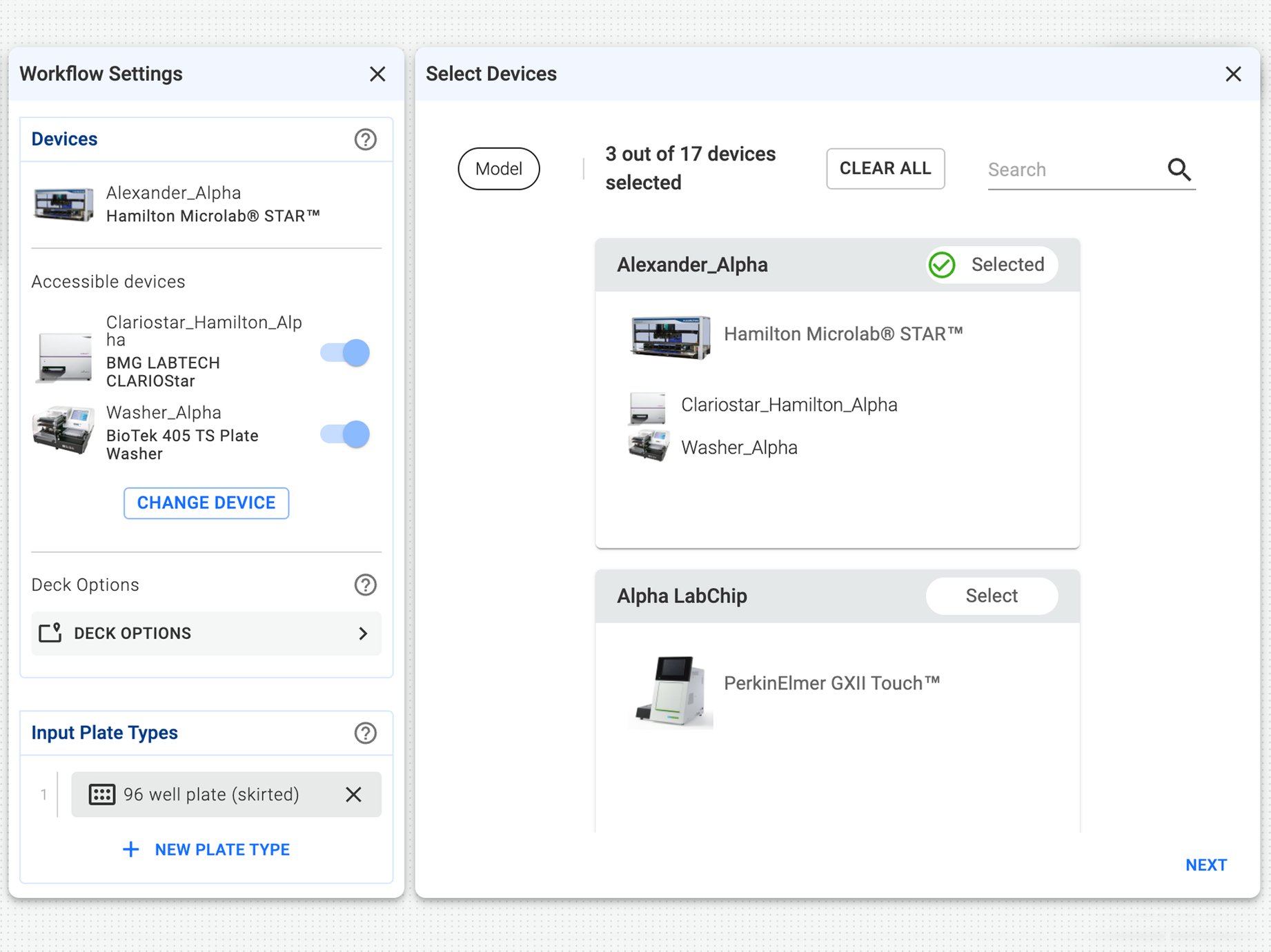 Molecular Biology Software - Synthace Digital Experiment Platform