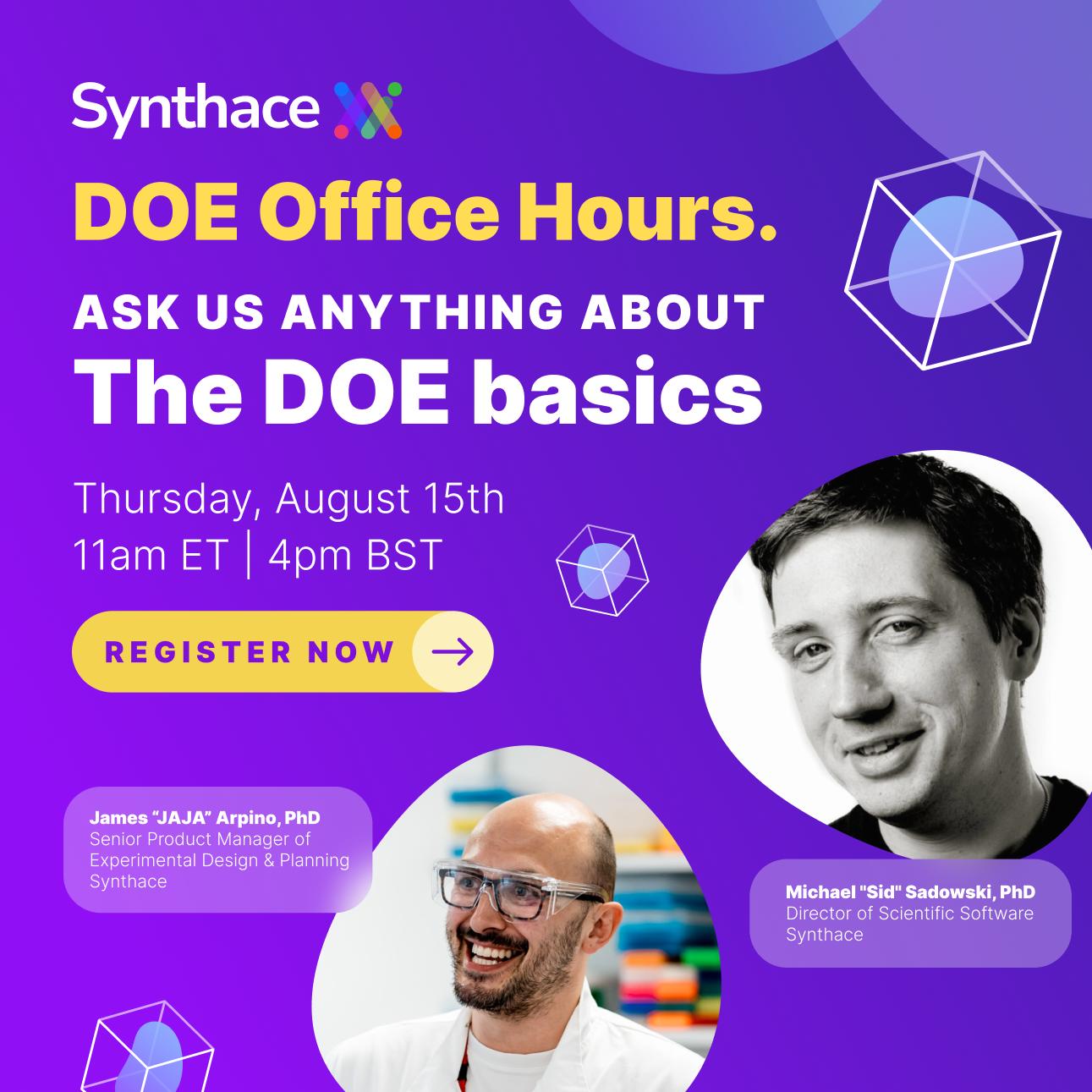 DOE Office Hours: The Basics
