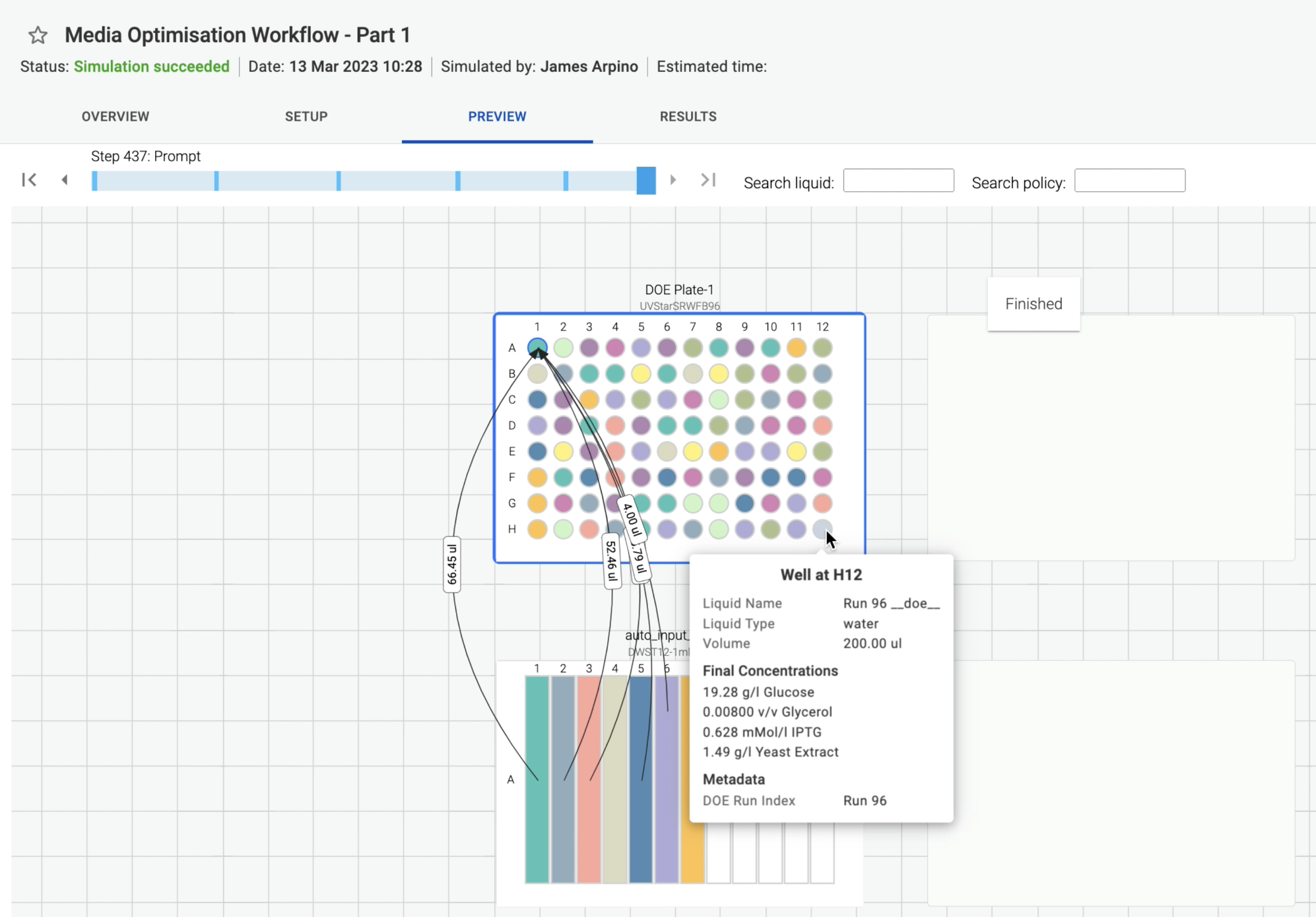 DOE for Media Optimization - Synthace Digital Experiment Platform